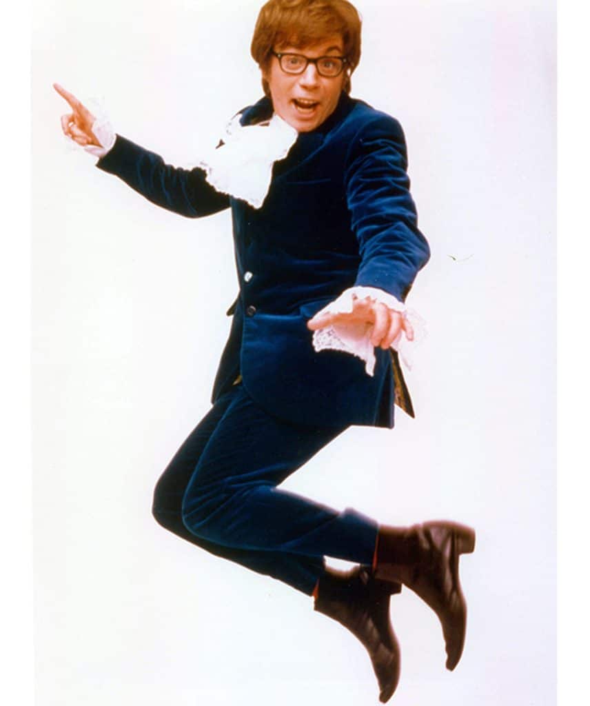 Austin Powers Blue Velvet Suit - Jacketmadness