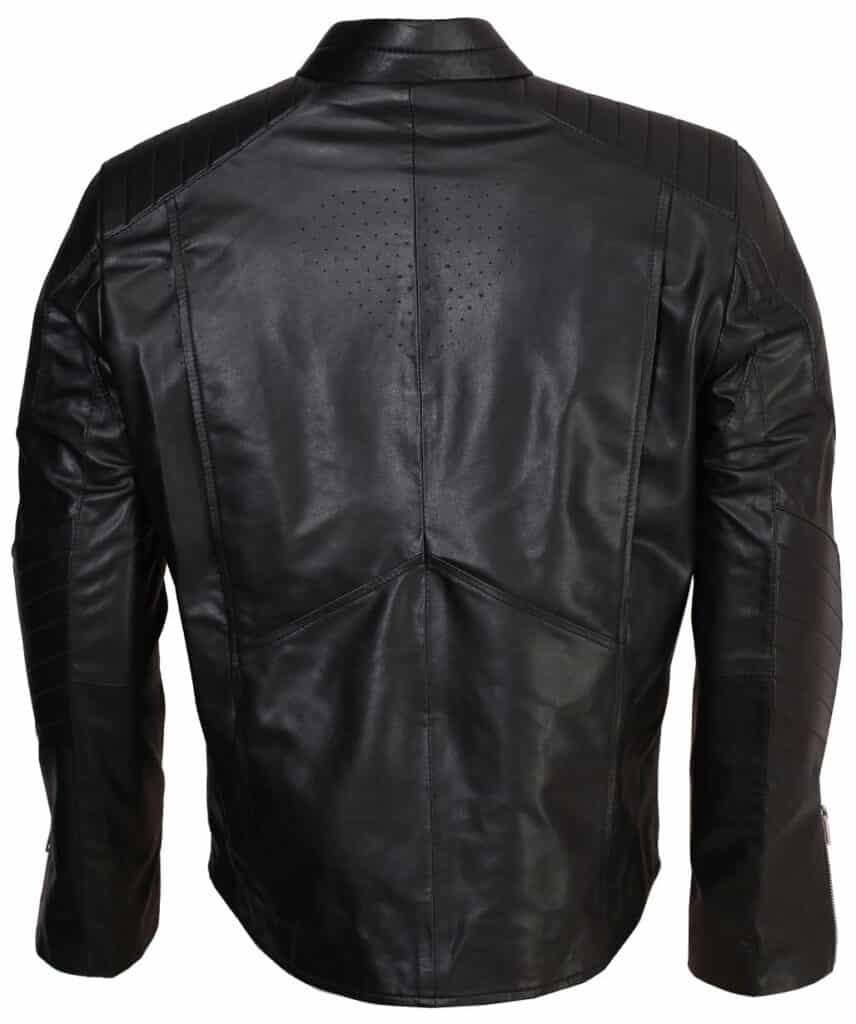 Superman Black Leather Jacket Costume - Jacketmadness