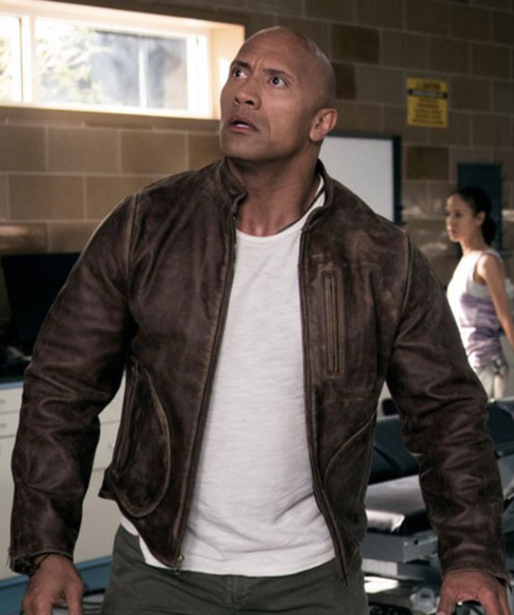 Dwayne Johnson Rampage Leather Jacket - Jacketmadness