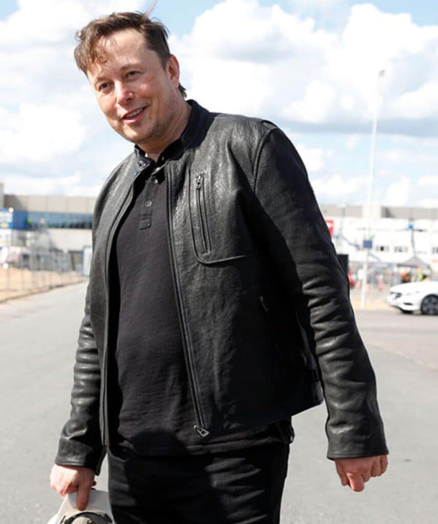 Elon Musk Black Leather Jacket - Jacketmadness