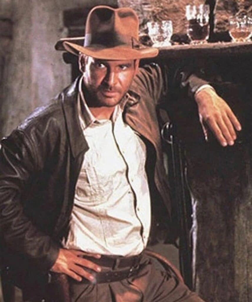 Indiana Jones Distressed Leather Jacket - Jacketmadness