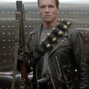 Terminator 2 Arnold Schwarzenegger Leather Jacket - Jacketmadness