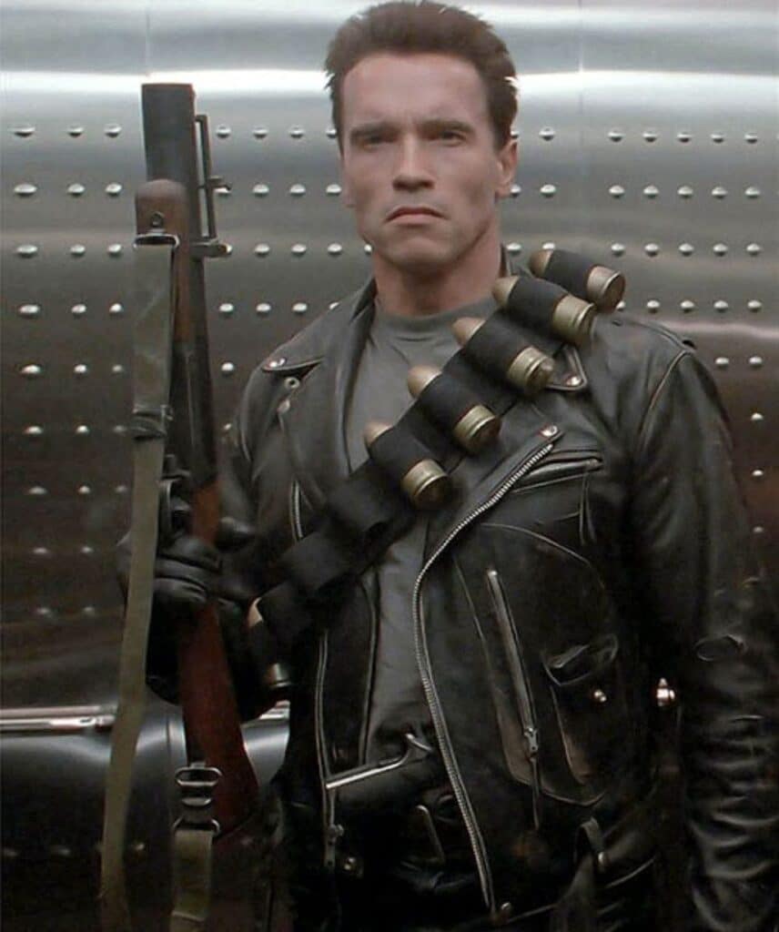 Terminator 2 Arnold Schwarzenegger Leather Jacket - Jacketmadness