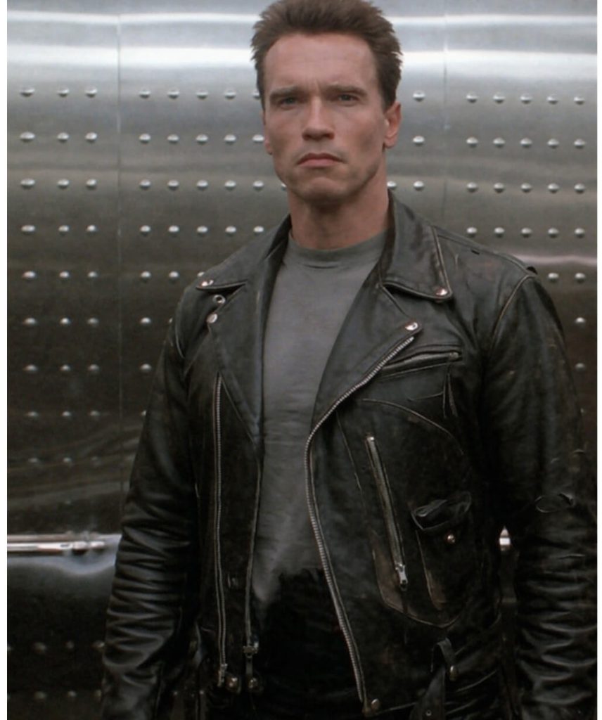 Terminator 2 Arnold Schwarzenegger Leather Jacket - Jacketmadness