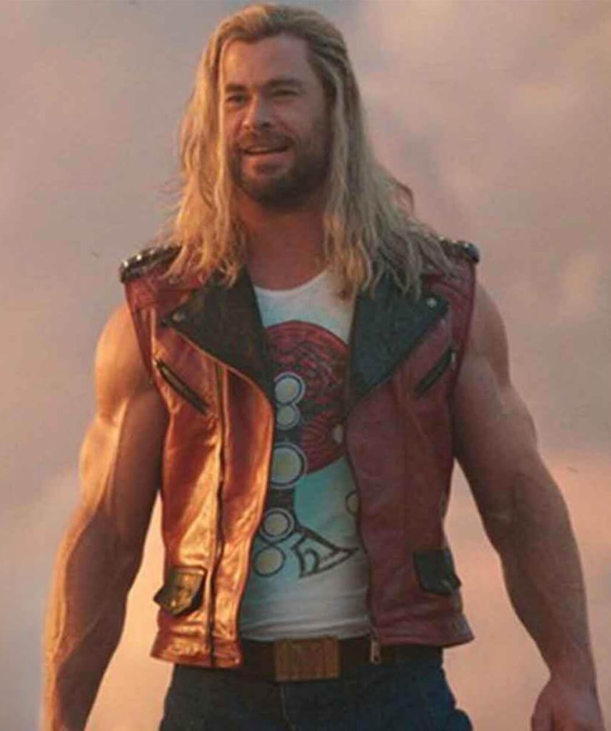 Thor Love And Thunder Leather Vest - Jacketmadness