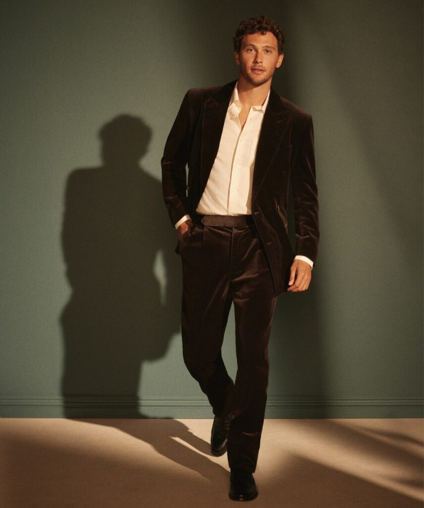 Cooper Koch Brown Velvet Suit - Jacketmadness