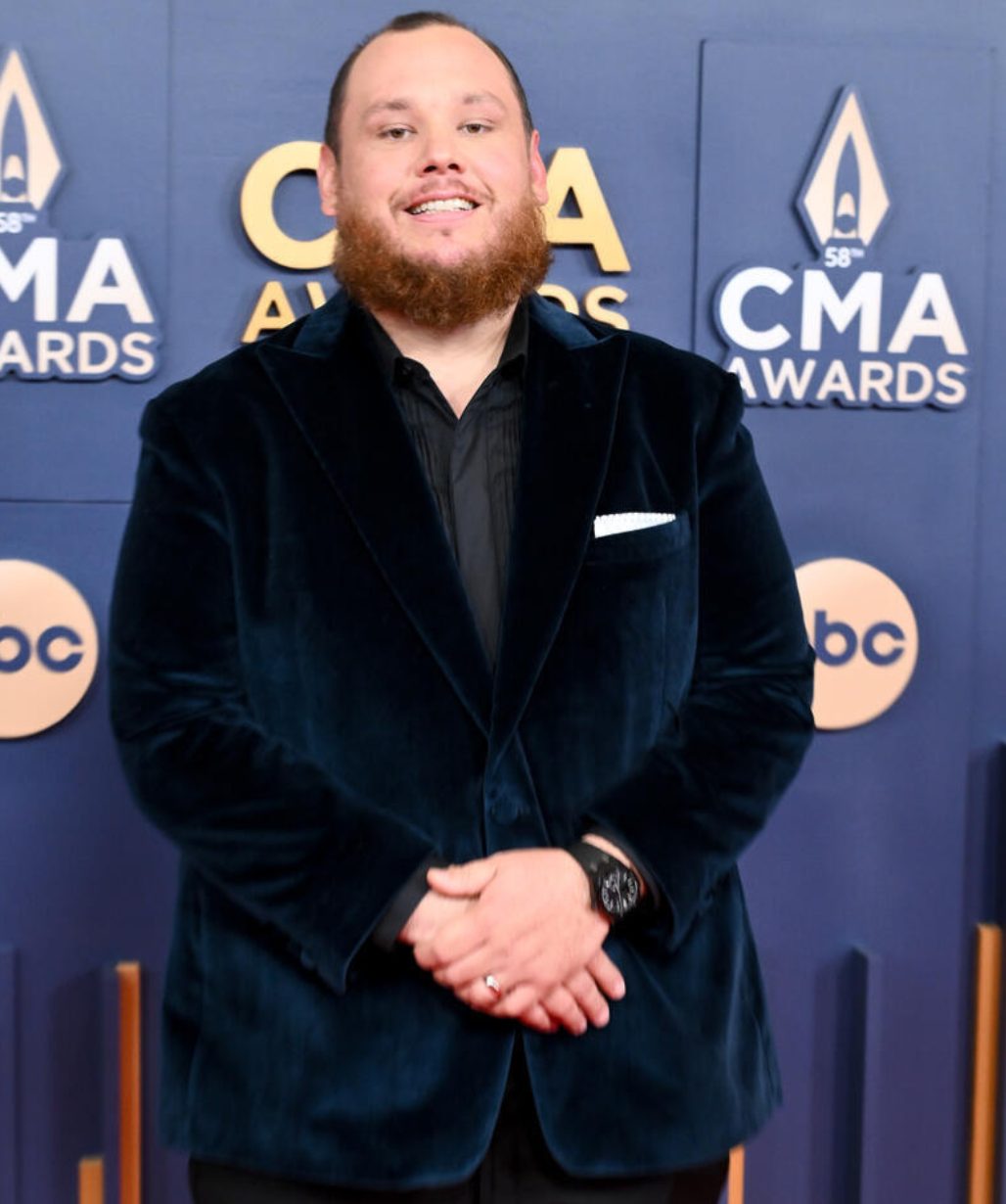 Luke Combs CMA Awards 2024 Velvet Blazer Jacketmadness