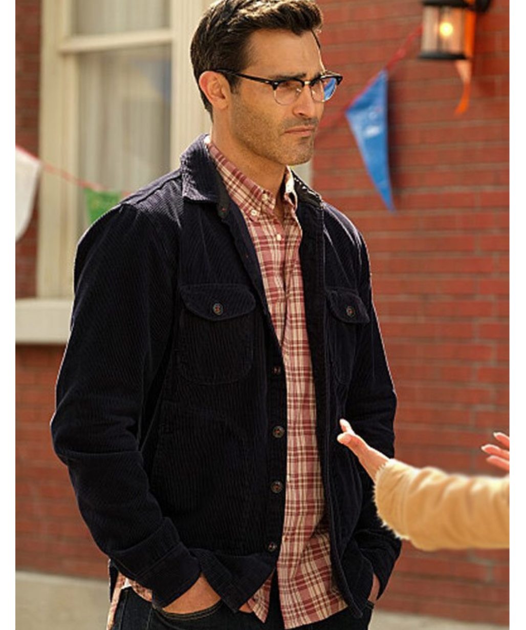 Clark Kent Superman And Lois S02 Black Corduroy Jacket - Jacketmadness