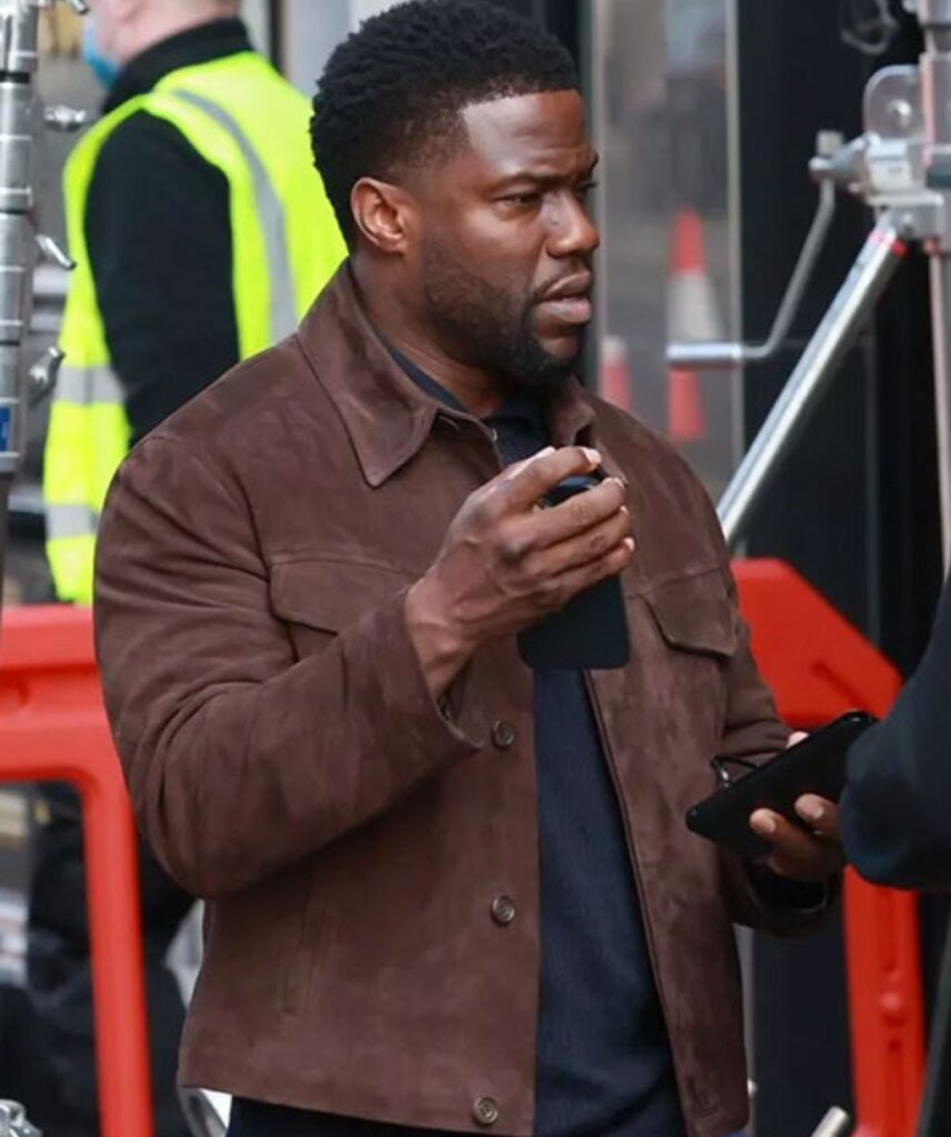 Kevin Hart Brown Suede Jacket - Jacketmadness