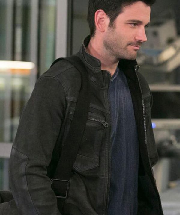 Dr. Connor Rhodes Chicago Med 02 Suede Jacket