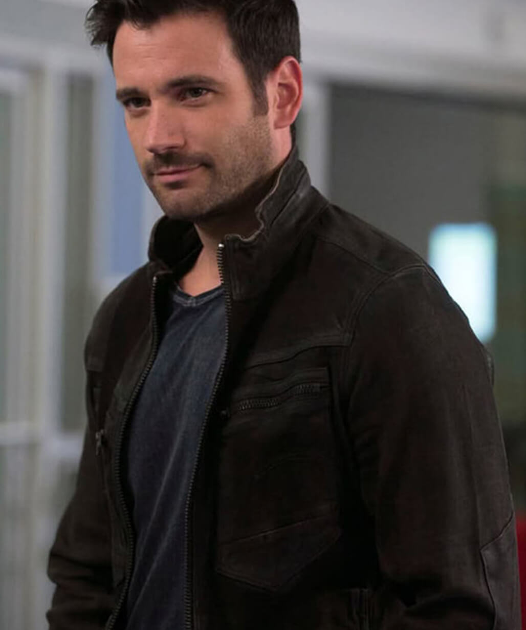 Dr. Connor Rhodes Chicago Med 02 Suede Jacket