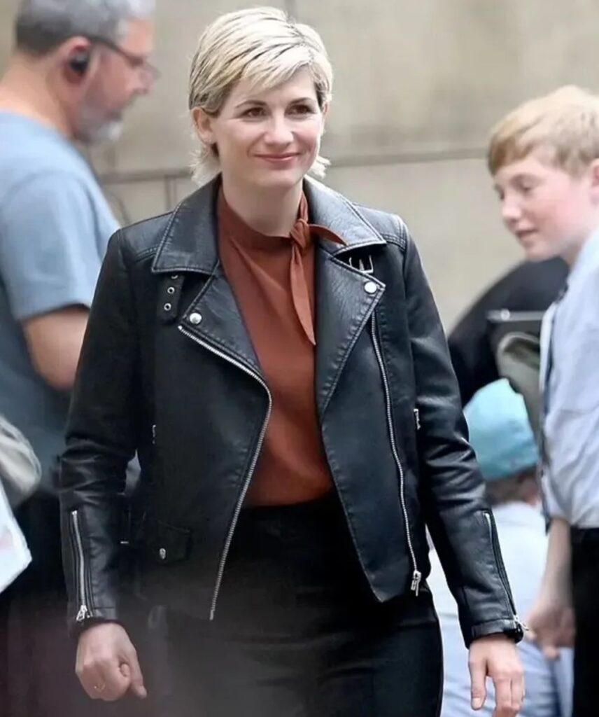 Toxic Town S01 Susan McIntyre Black Leather Jacket
