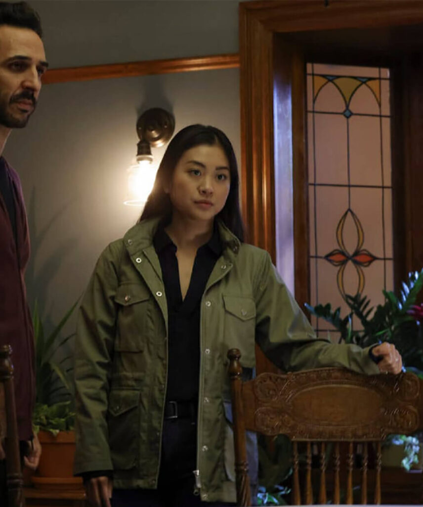 Alina Park The Blacklist Green Jacket