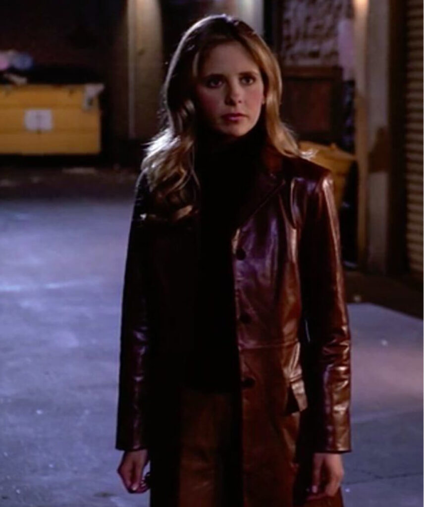 Buffy the Vampire Slayer Sarah Michelle Gellar Leather Coat
