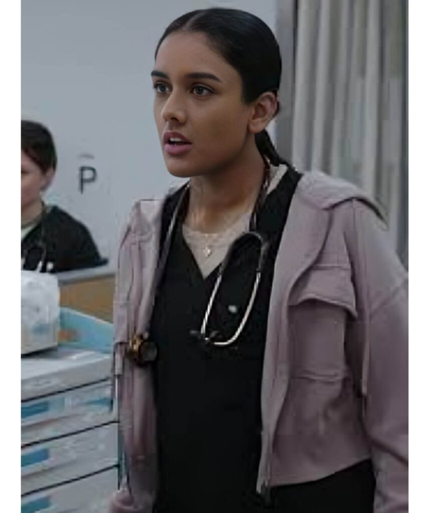 Shabana Azeez The Pitt Victoria Javadi Pink Jacket