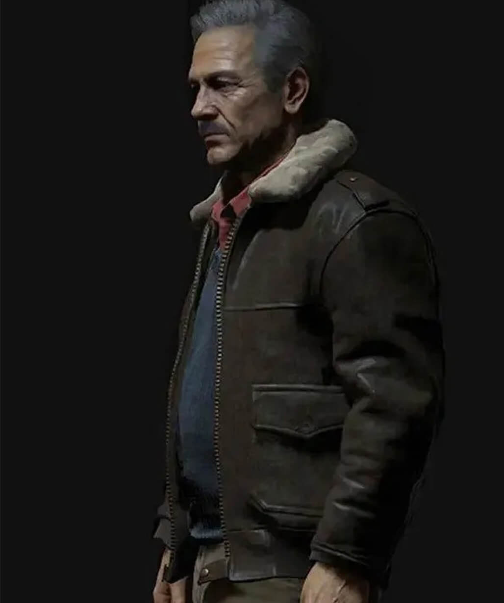 Victor Sullivan Uncharted 4 Brown Leather Jacket