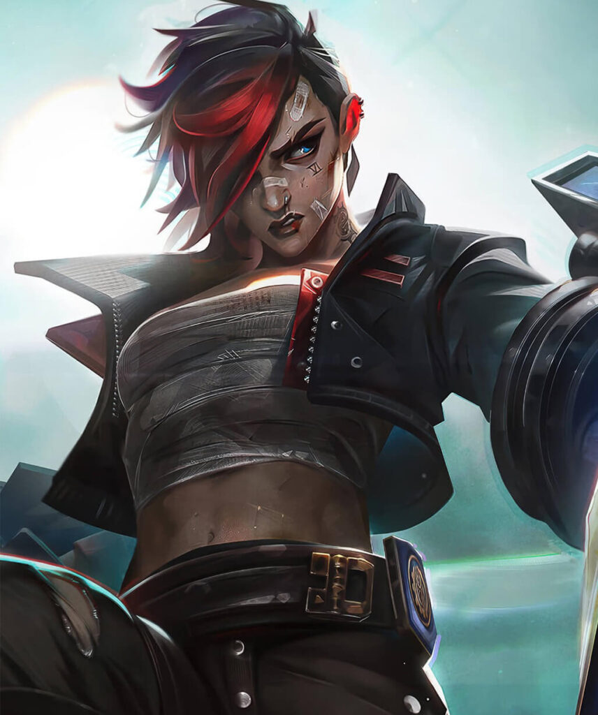 Arcane Vi Pit Fighter Black Leather Jacket