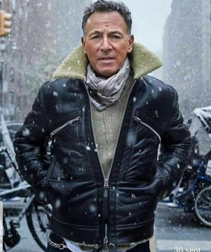 Bruce Springsteen Letter To You Black Leather Jacket