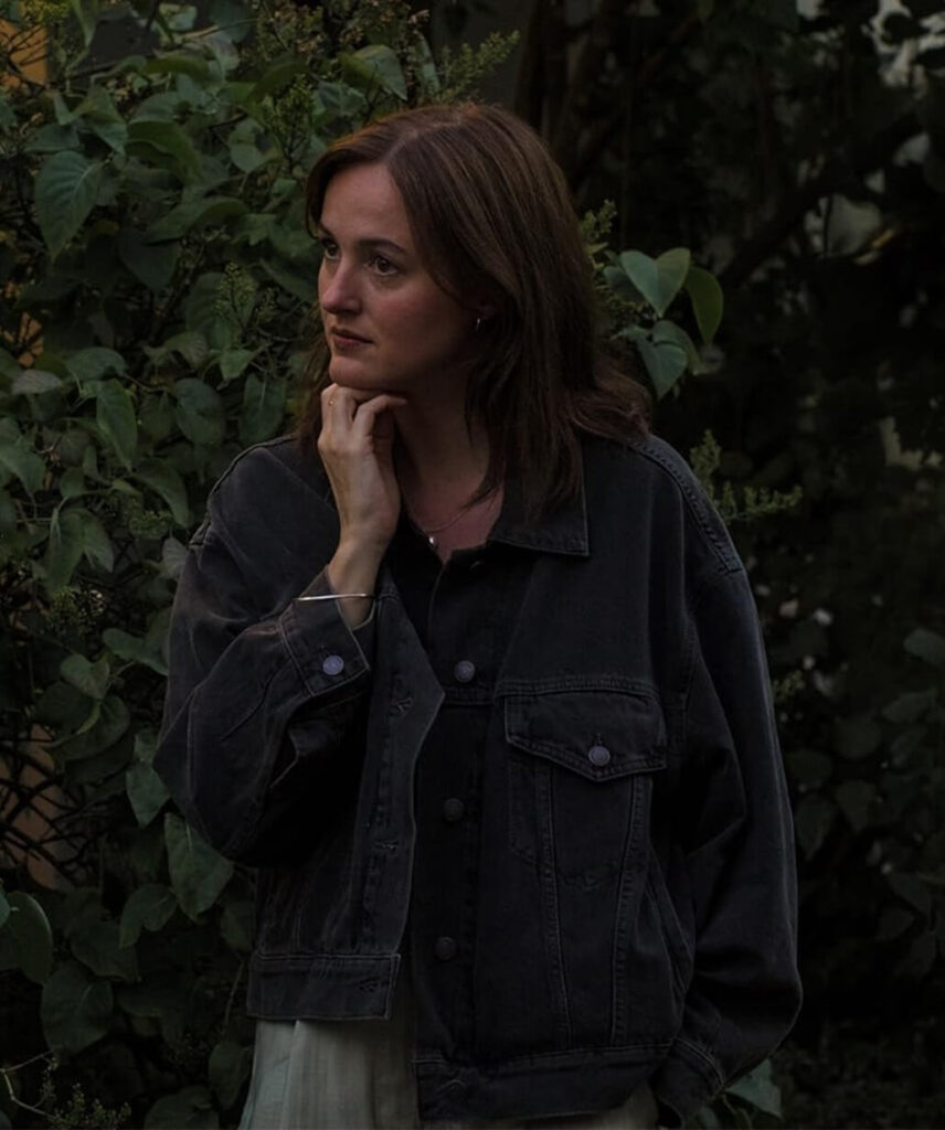 Renate Reinsve Sentimental Value 2025 Denim Jacket