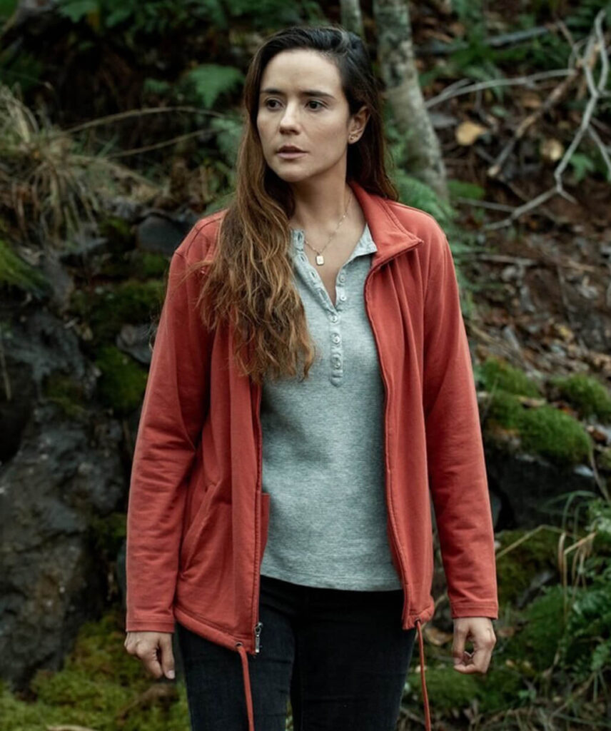 Tabitha Matthews From S02 Red Fleece Jacket