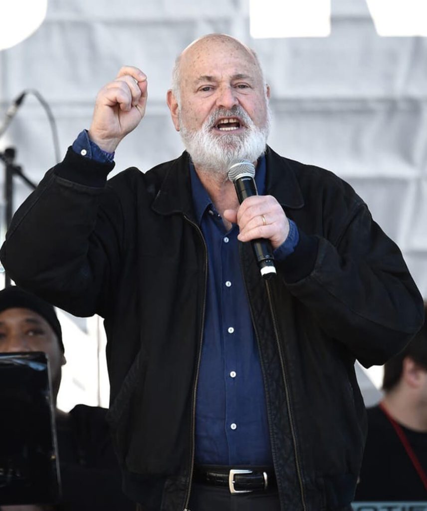 Rob Reiner Black Cotton Bomber Jacket