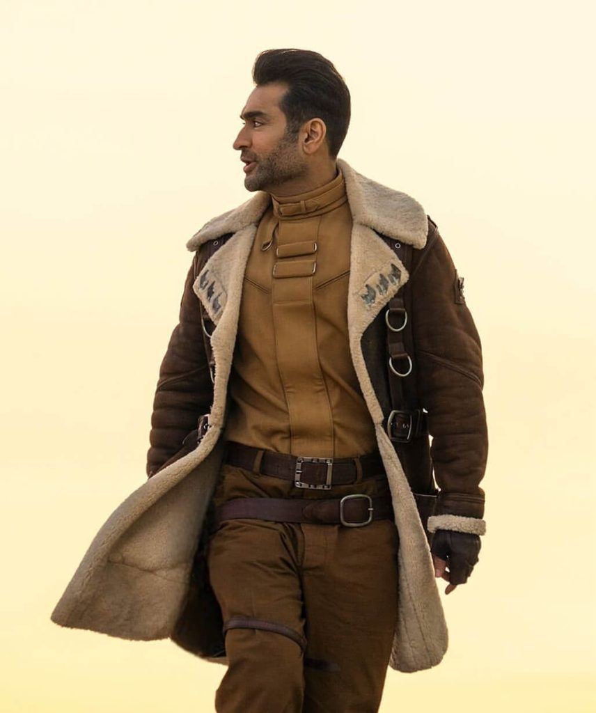 Fallout S02 Xander Harkness Fur Shearling Coat