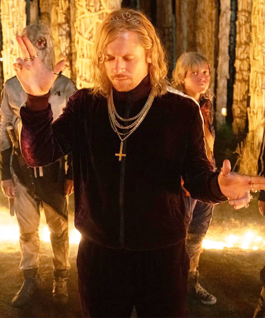 Jack O’Connell 28 Years Later The Bone Temple Purple Jacket