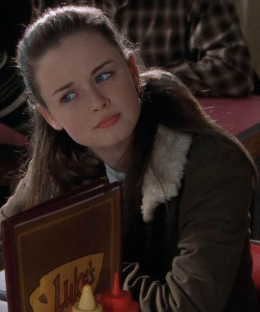 Rory Gilmore Gilmore Girls 2000 Brown Suede Jacket