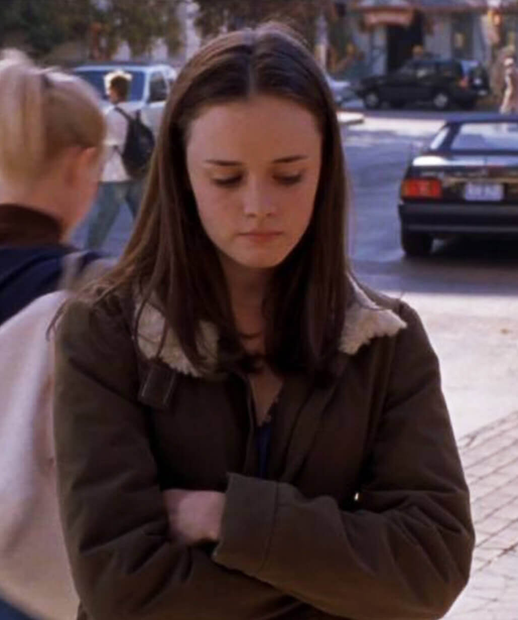 Rory Gilmore Gilmore Girls 2000 Brown Suede Jacket